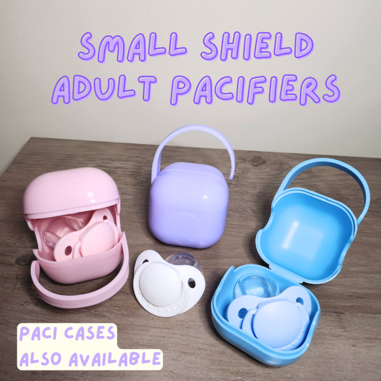 Shop Now | Precious Pacis | Adult Pacifiers and Sensory Accessories Shop