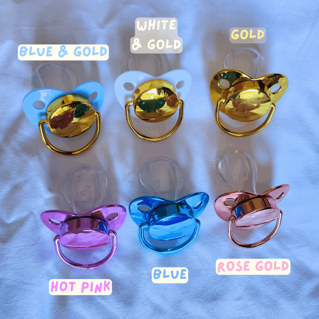 Shop Now | Precious Pacis | Adult Pacifiers and Sensory Accessories Shop
